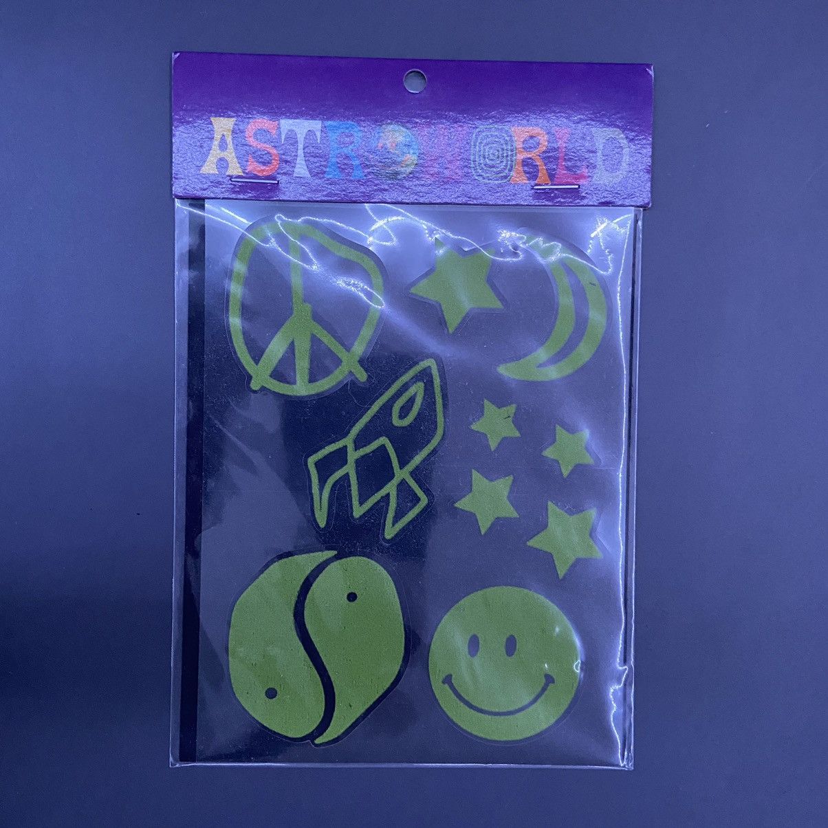 Travis Scott Travis Scott Astroworld Stargazing Sticker Pack | Grailed