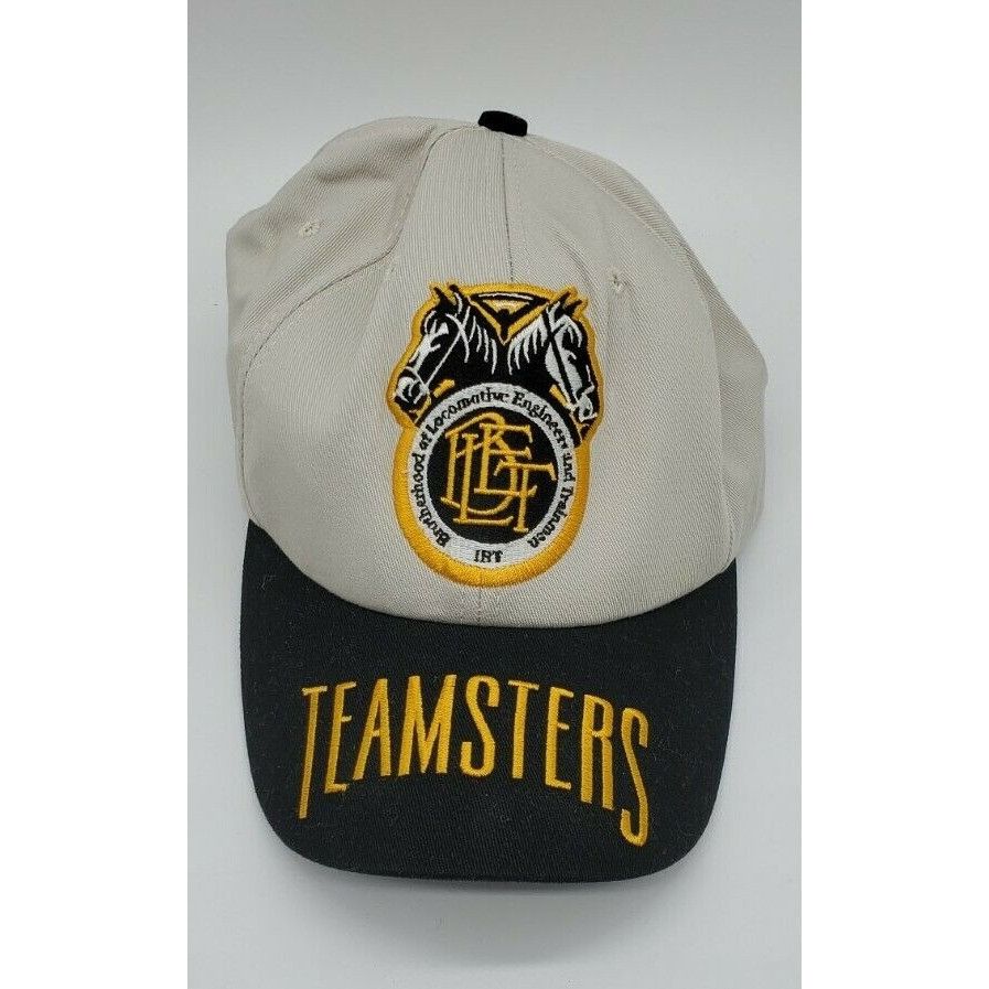 Vintage 1990s Teamsters Hat Cap Embroidered Adjustable Union | Grailed