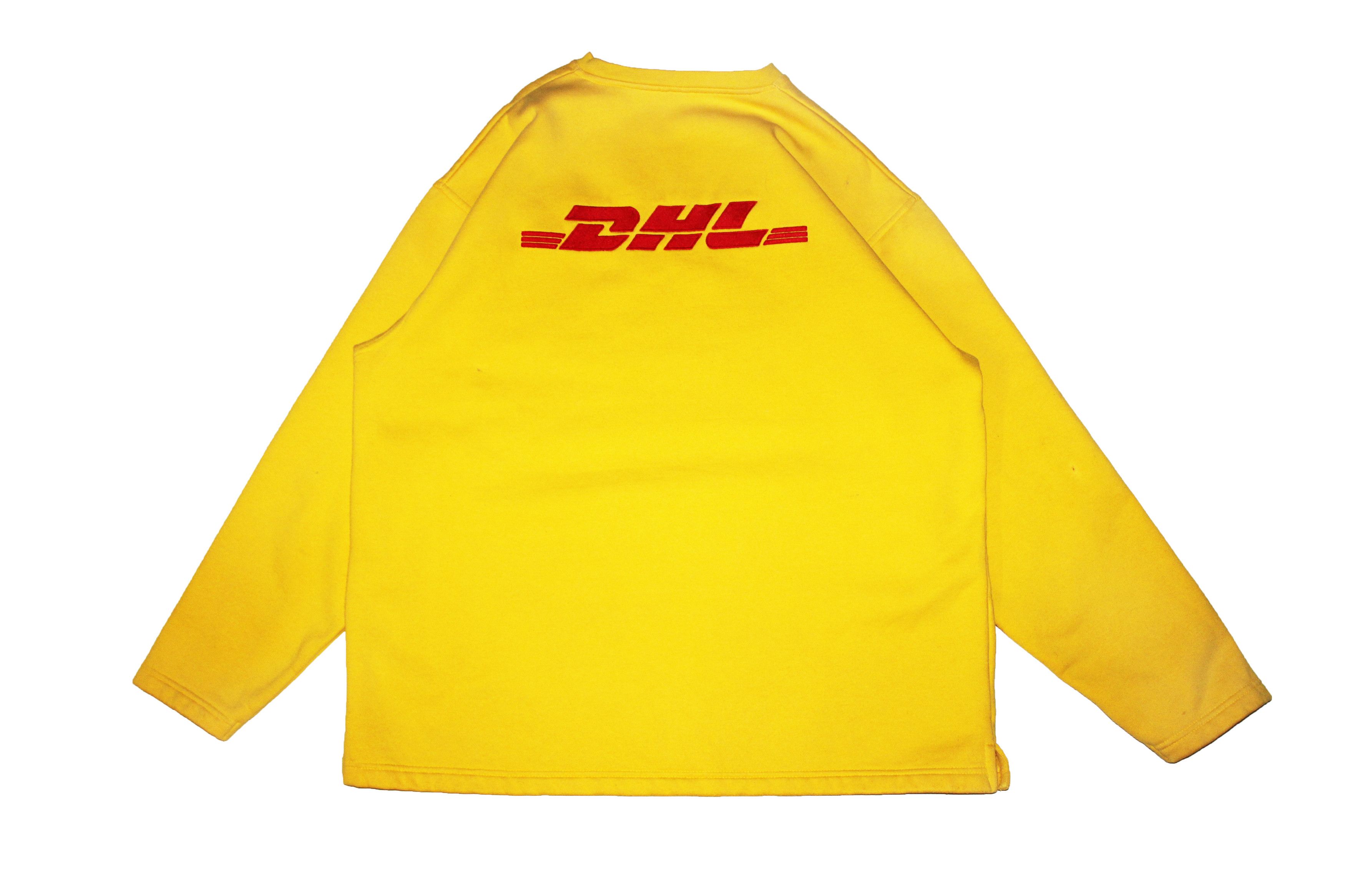 Dhl × Streetwear × Vintage Vintage big DHL Logo Sweatshirt | Grailed