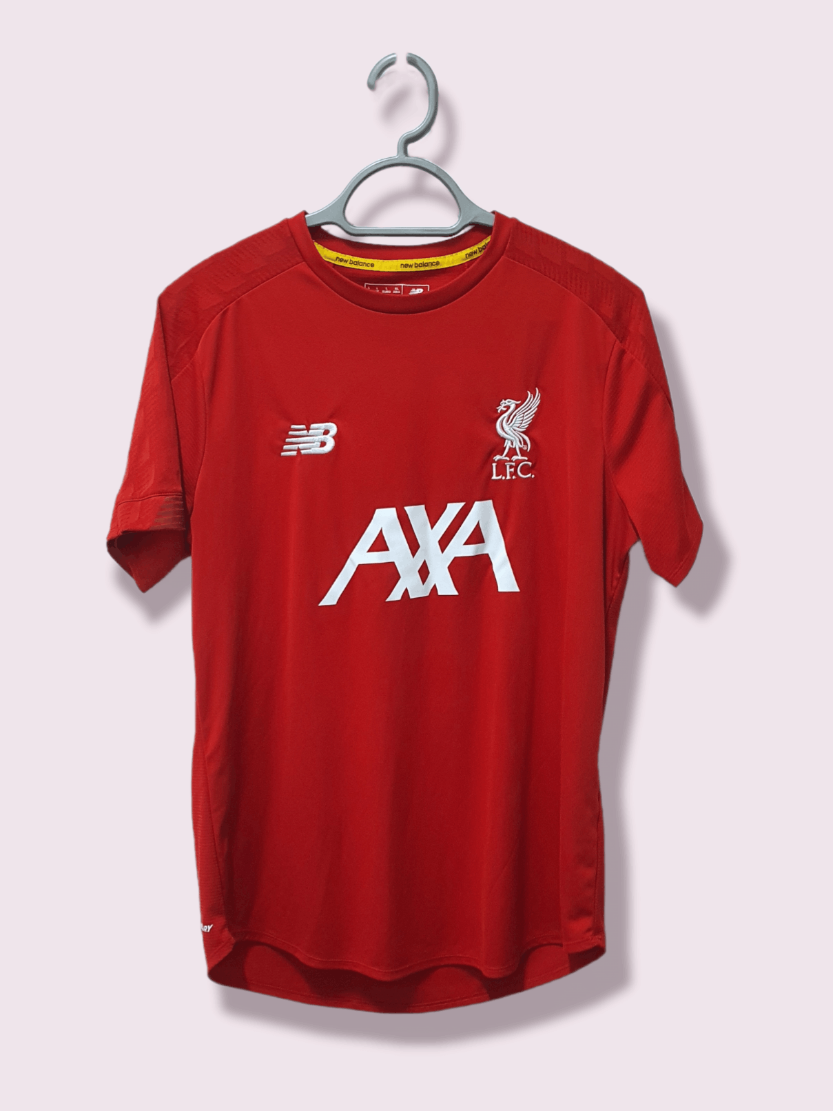 New Balance Liverpool FC 2019 2020 training jersey new balance axa ...