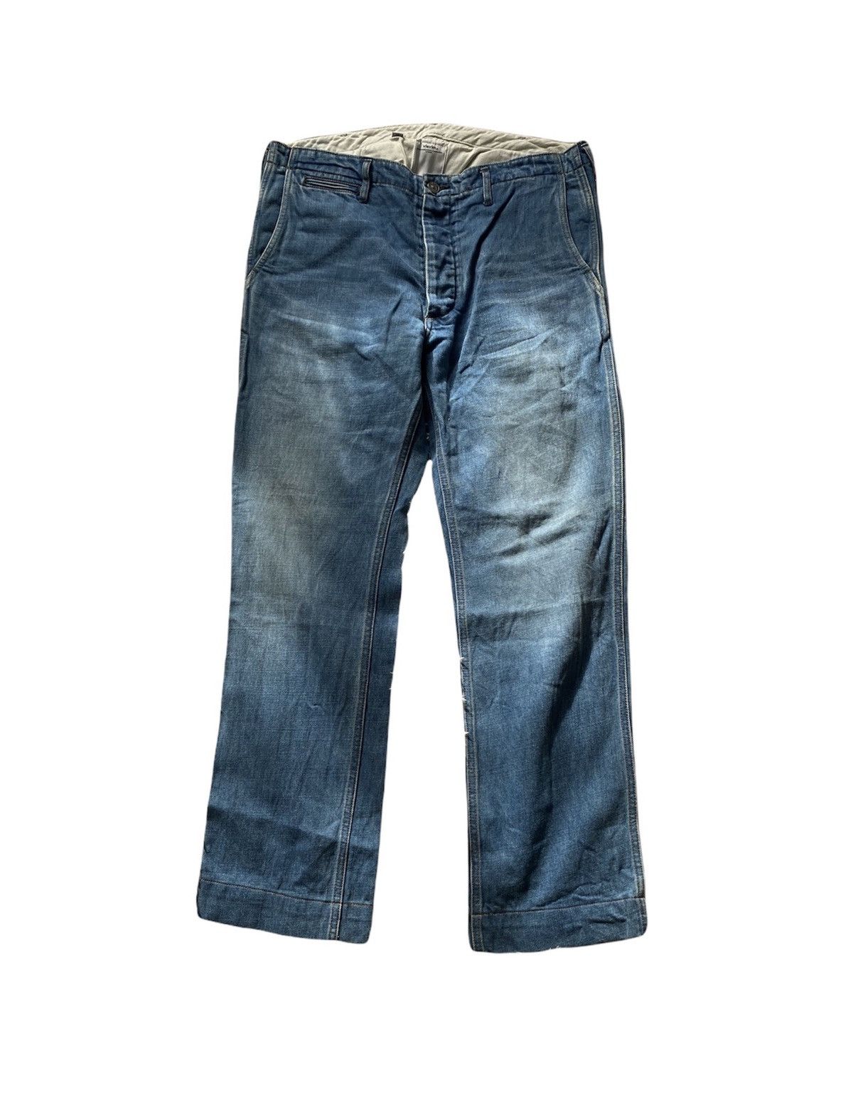 Visvim From Visvim Pants Comes With The Distressed Denim by Cubism ...