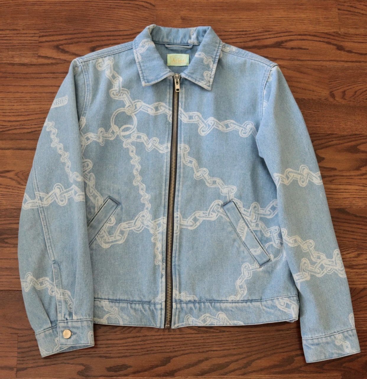 Aries Chain Print Jacket | Grailed