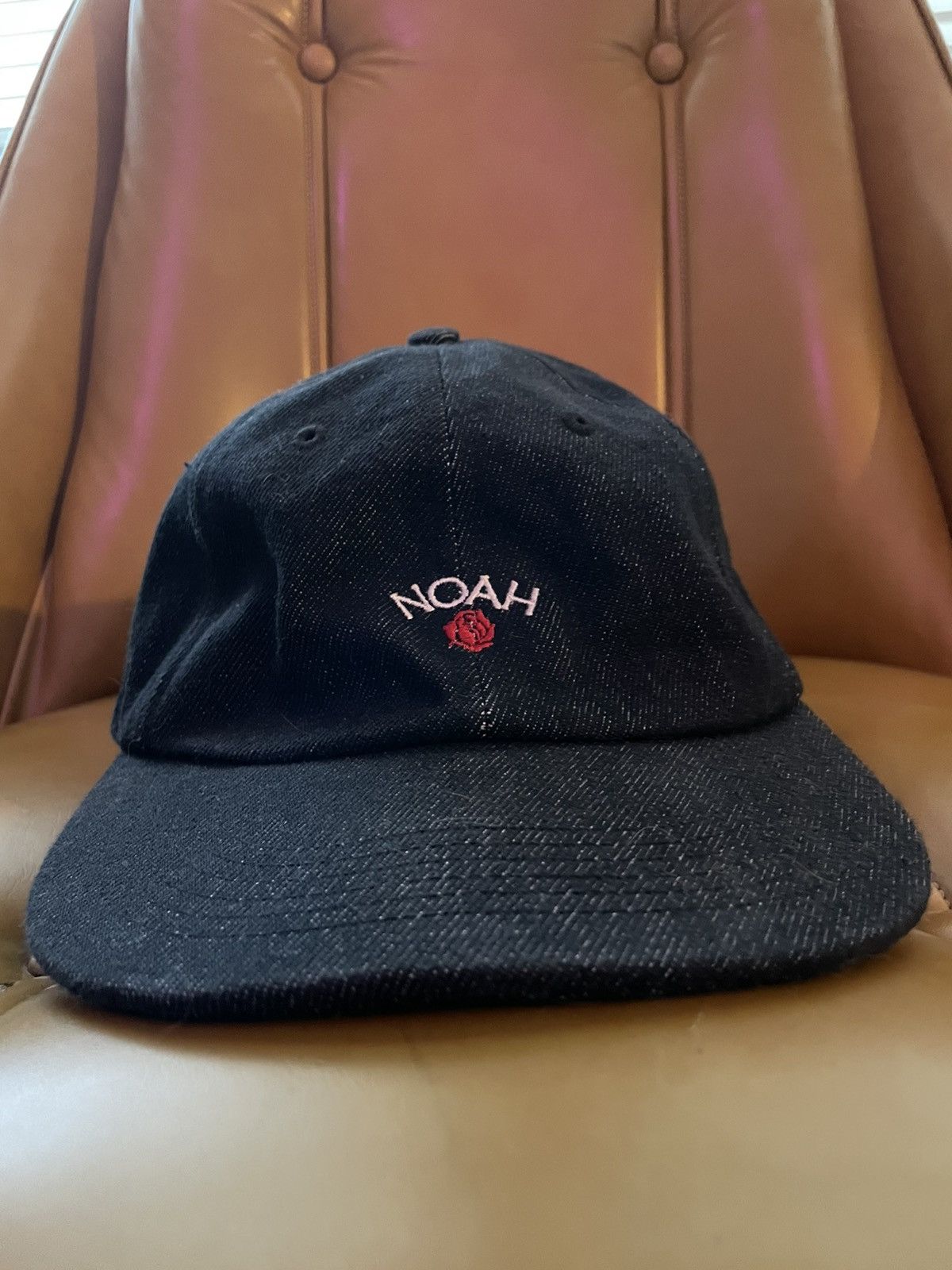 Noah Noah Rose Logo Hat - Denim | Grailed