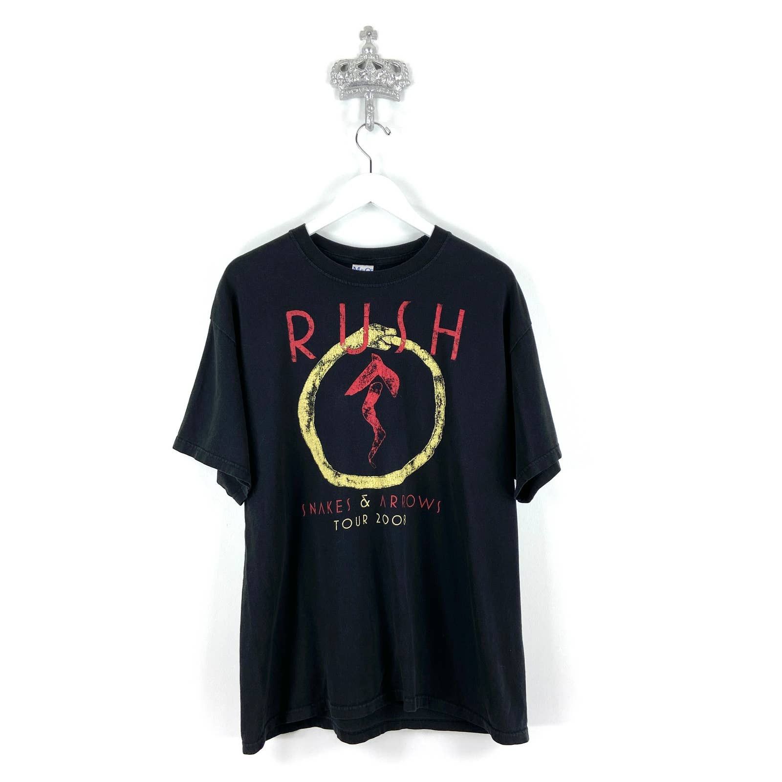 Vintage VINTAGE RUSH BAND T-SHIRT | Snakes and Arrows Rock Tour 90s ...
