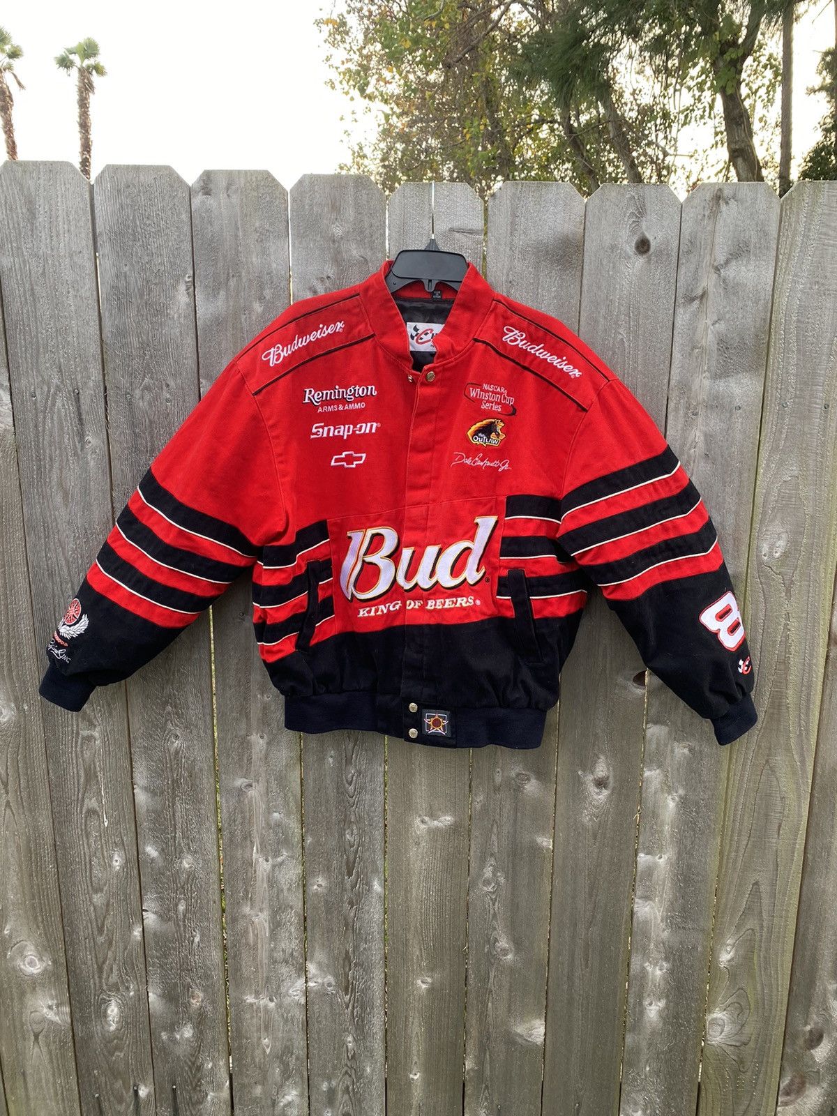 Budweiser Vintage Budweiser Nascar Racing Jacket | Grailed