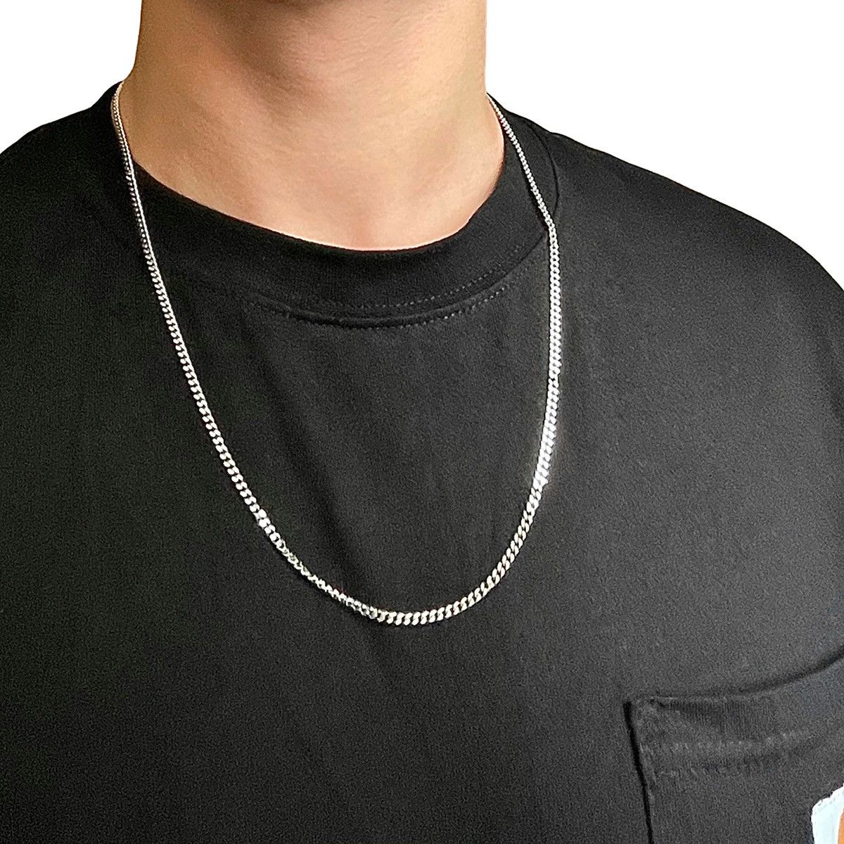 Streetwear Silver color snake + Cuban chain | Grailed