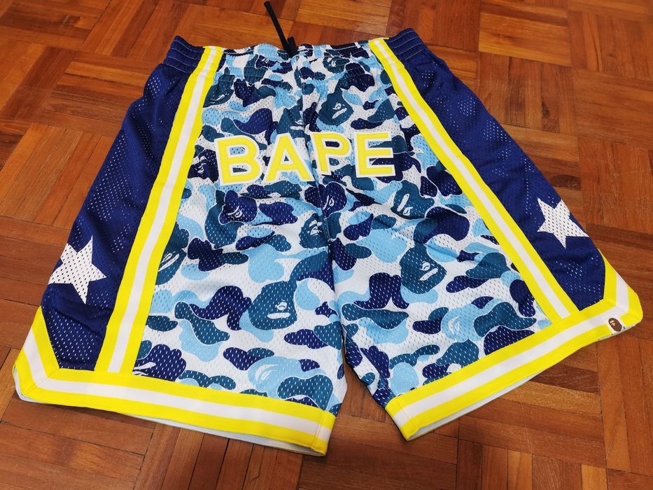 Bape Bape ABC camo basketball shorts | Grailed