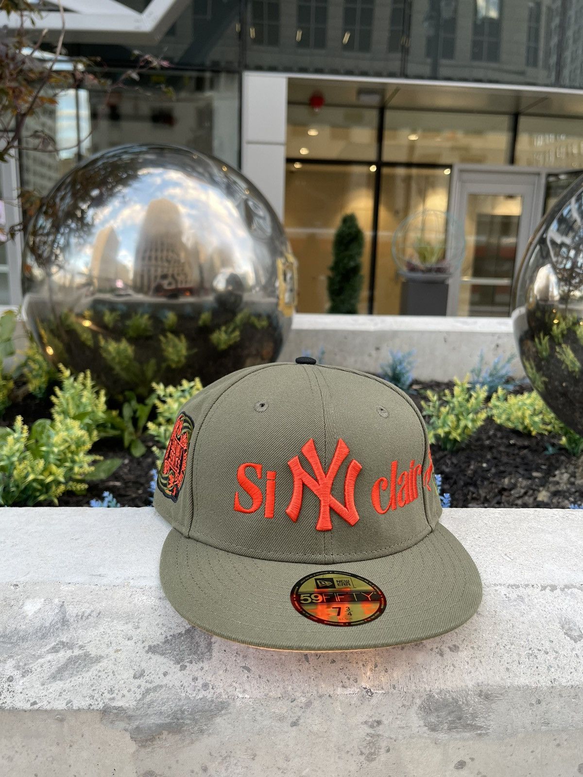 Vintage Sinclair Global ‘Digestif’ Fitted Hat New York Yankees | Grailed