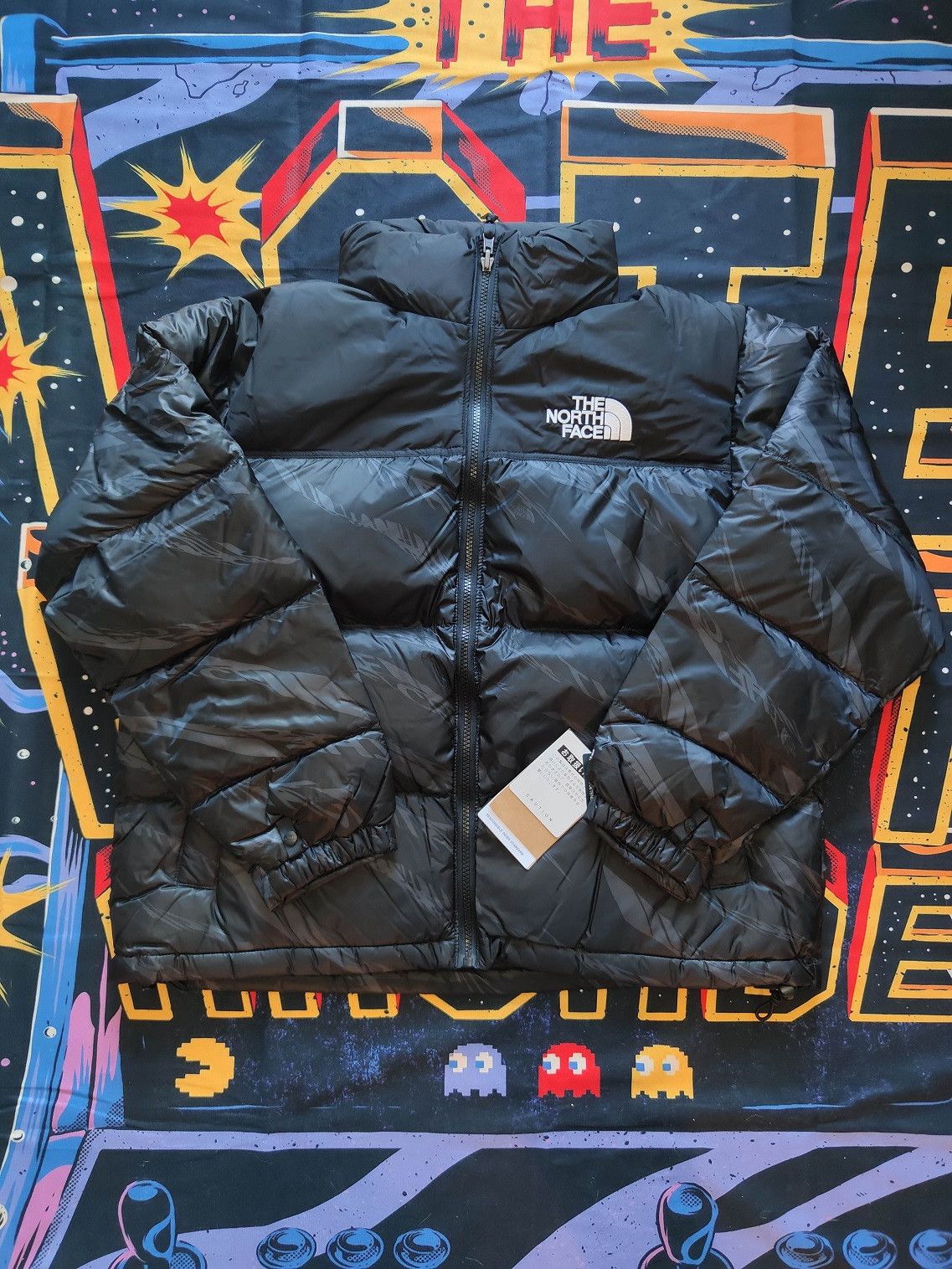 The North Face Nuptse tiger print pattern 700 down jacket | Grailed