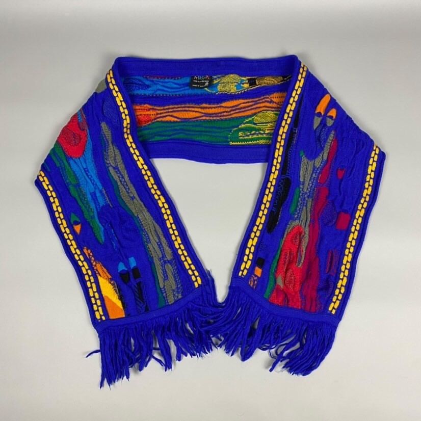Coogi × Vintage Coogi vintage scarf | Grailed