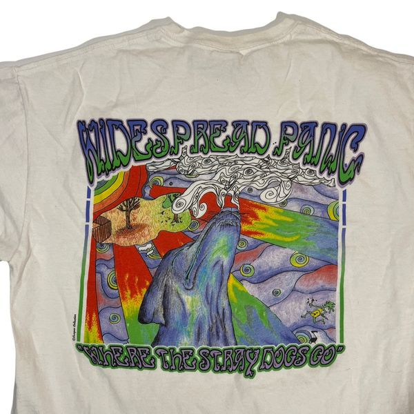 Vintage Vintage Widespread Panic Where The Stray Dogs Go Tee | Grailed