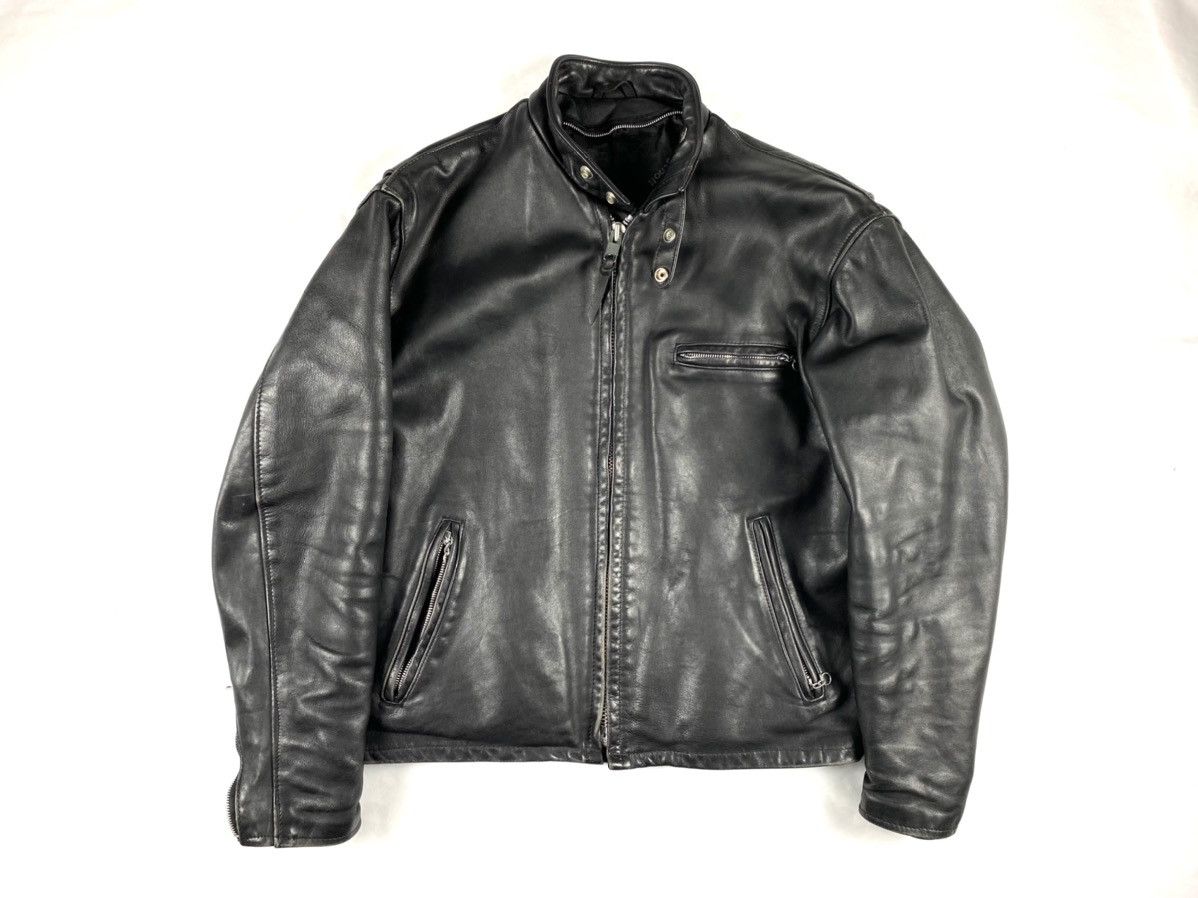 Schott Schott Perfecto 141 cafe racer leather motorcycle jacket | Grailed