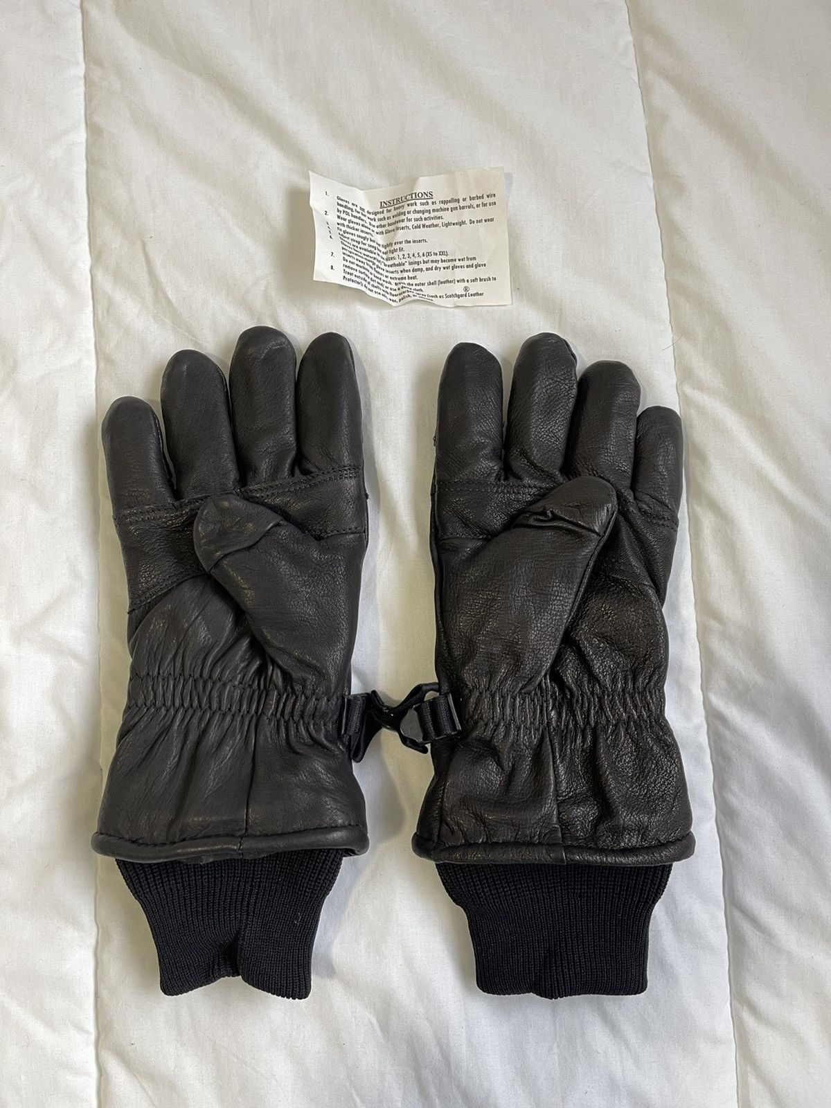 Other Military Surplus Issued US Army Leather Wool Lined gloves | Grailed