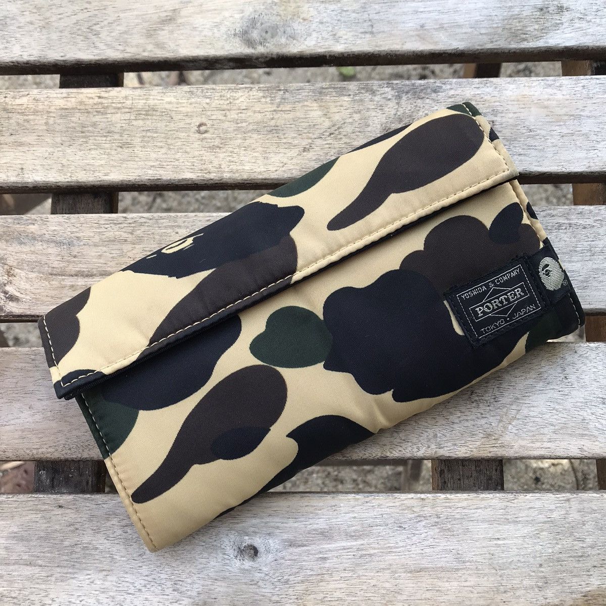 Bape × Porter PORTER x A Bathing Ape Long Wallet | Grailed