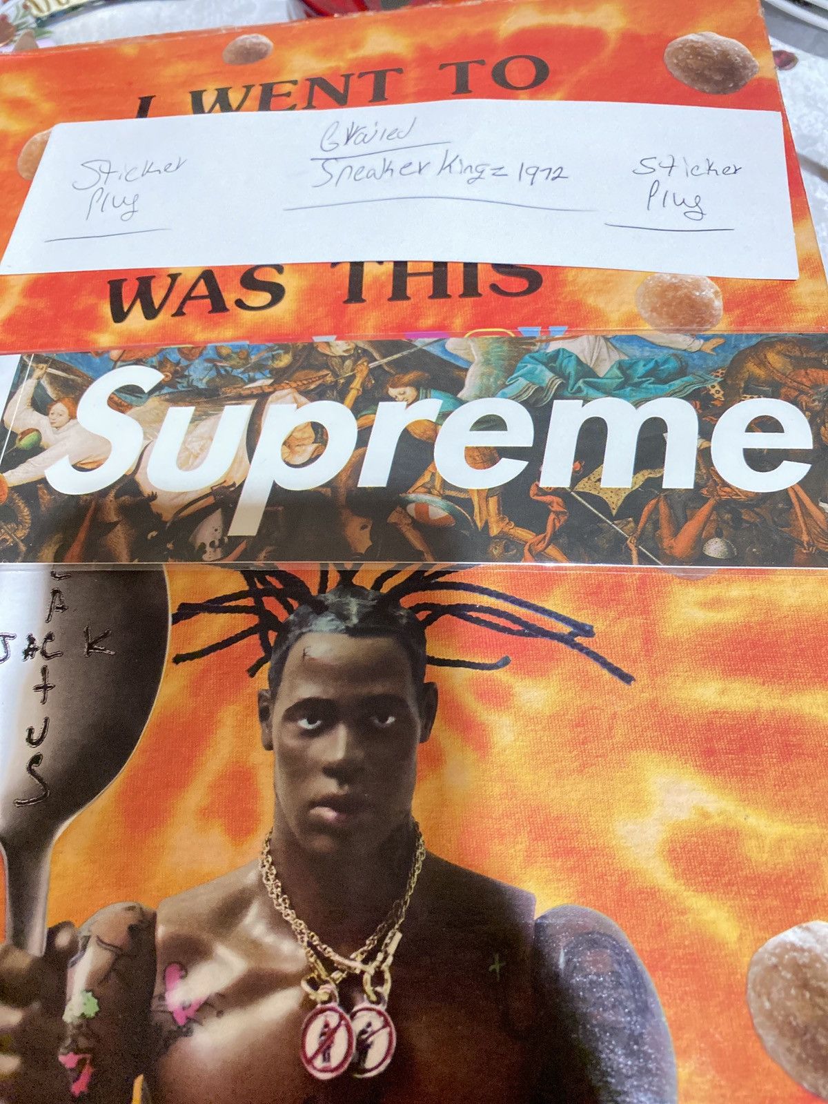 Supreme Supreme undercover box logo sticker | Grailed