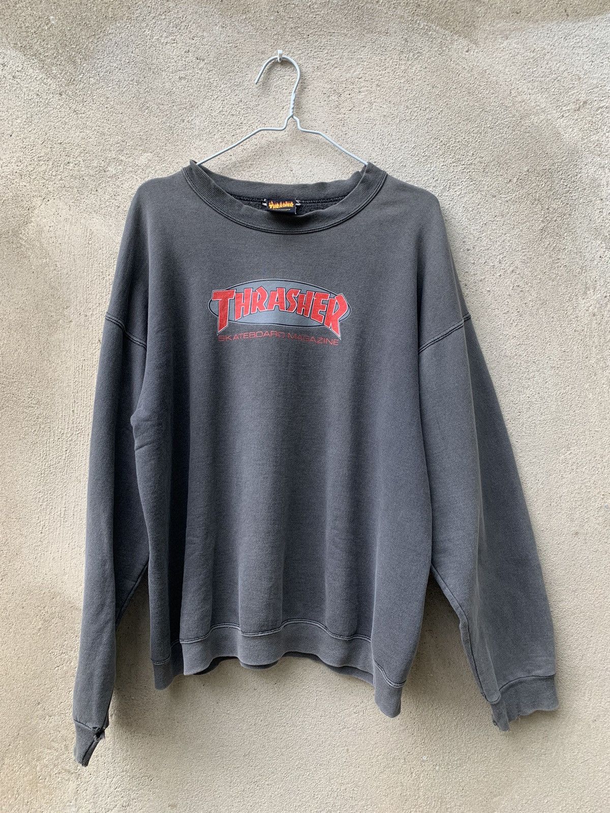 Thrasher Vintage Thrashed 90s Thrasher Skateboard Magazine Rare | Grailed