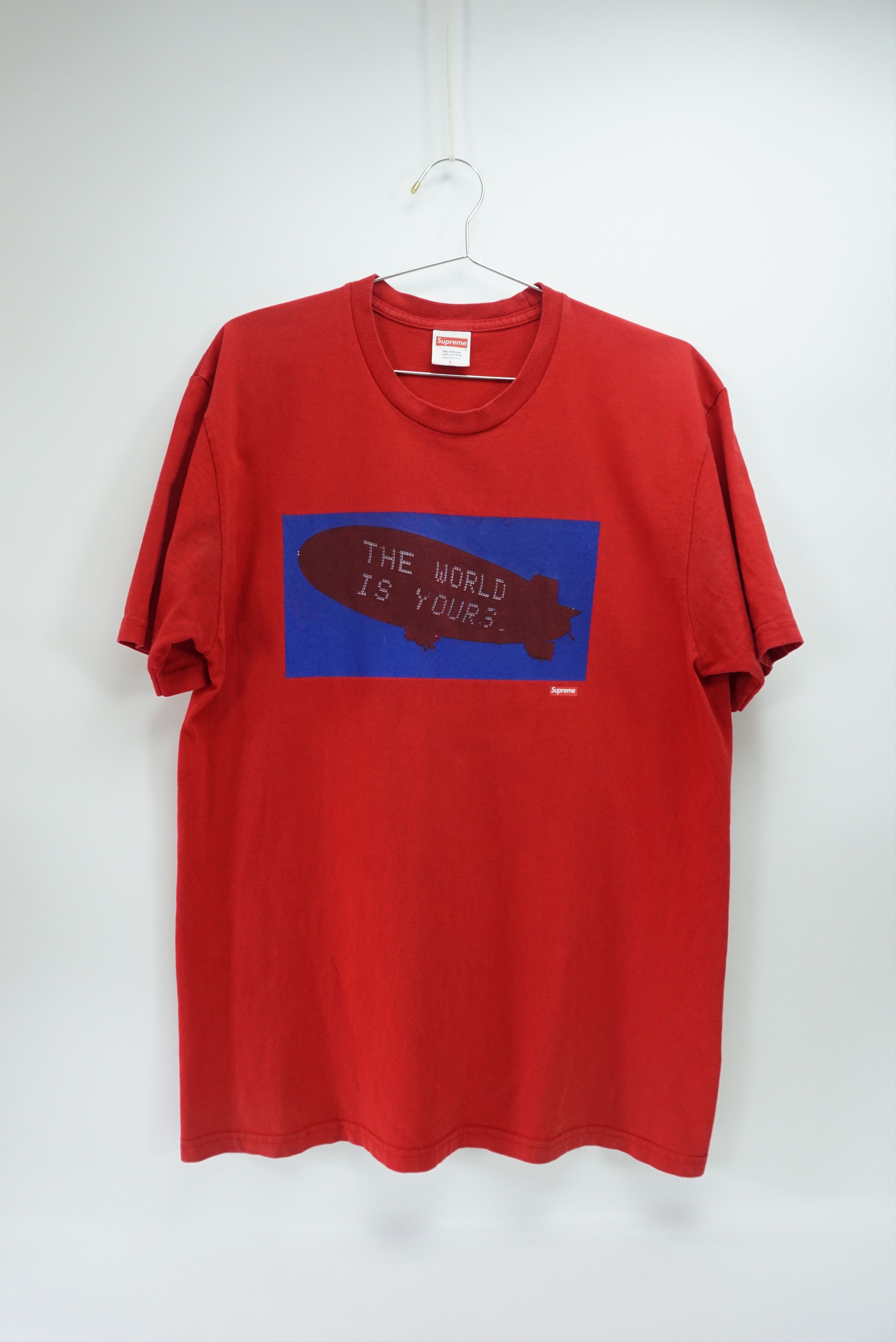 Supreme Supreme Scarface Blimp Tee Red T Shirt | Grailed