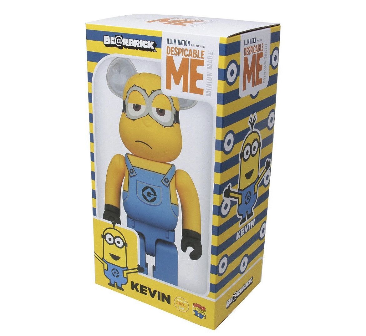 Medicom Bearbrick MINION 400% BEARBRICK FIGURE (YELLOW) | Grailed