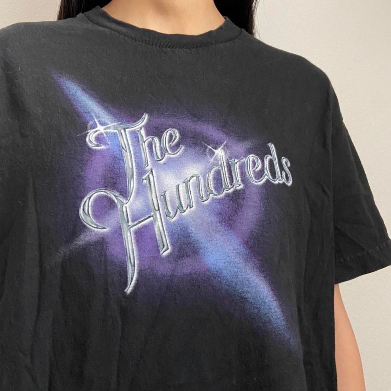 The Hundreds The Hundreds Logo Graphics Black Tee Shirt | Grailed