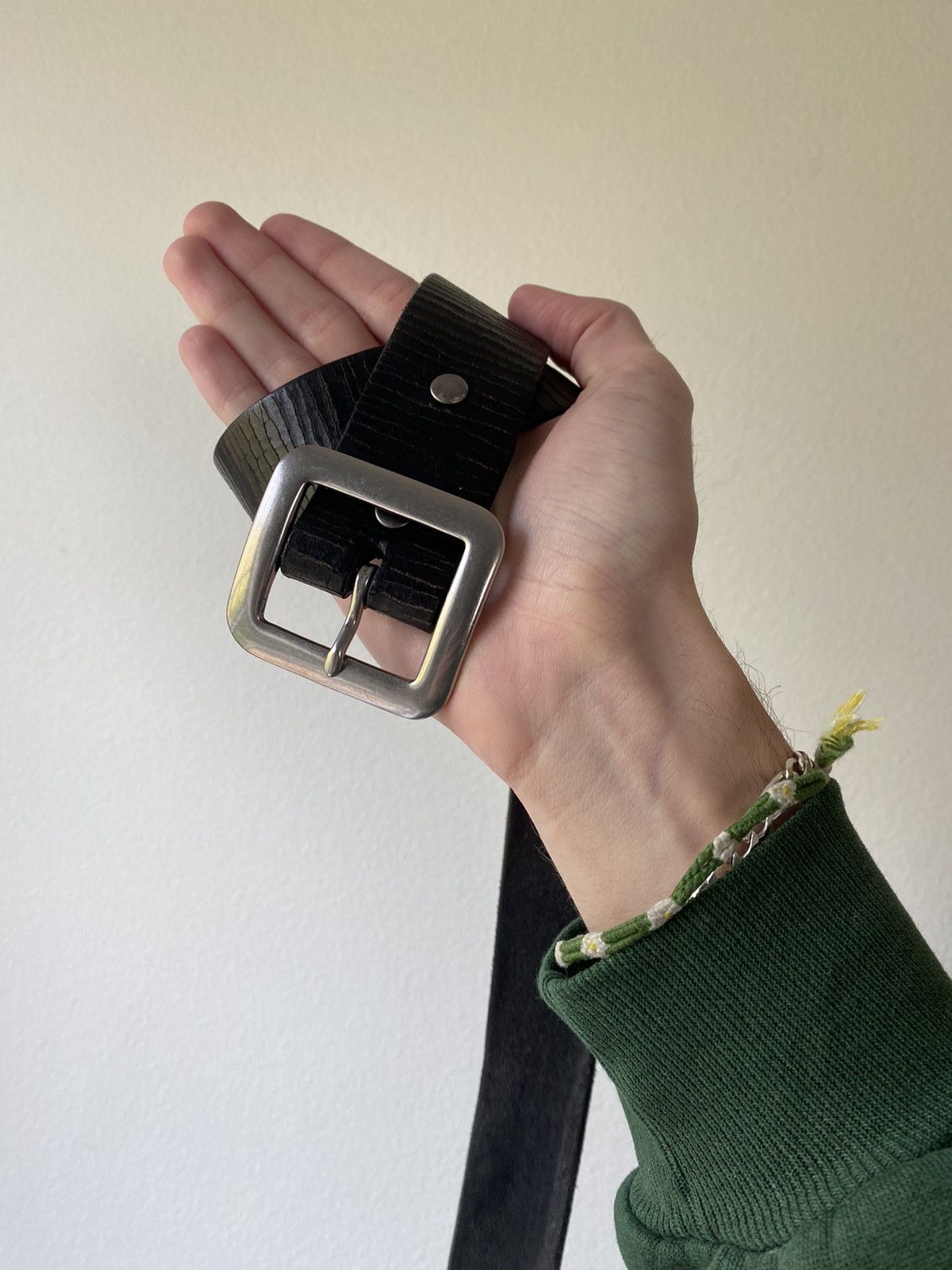 RRL Ralph Lauren RRL Black Leather Belt | Grailed