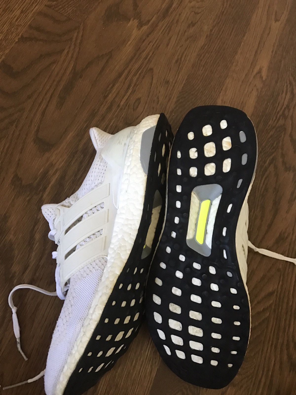 Adidas All White Ultra Boosts | Grailed