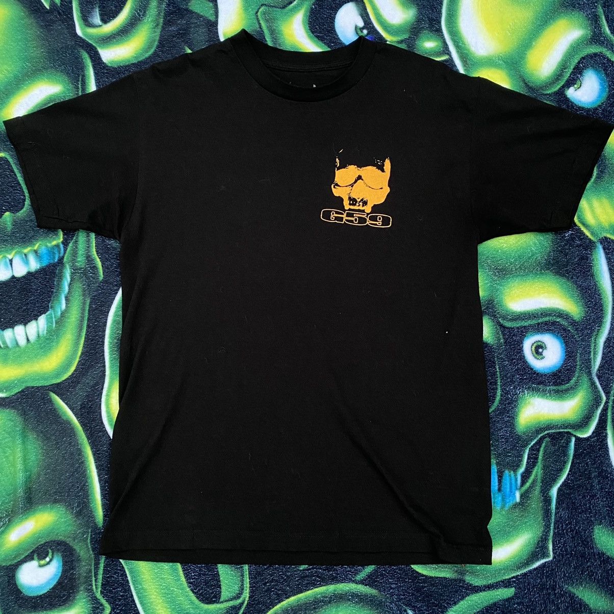 Fuck The Population × G59 Records × Tour Tee G59 Grey Day 2021 Orange Skull Logo Tour Exclusive ...