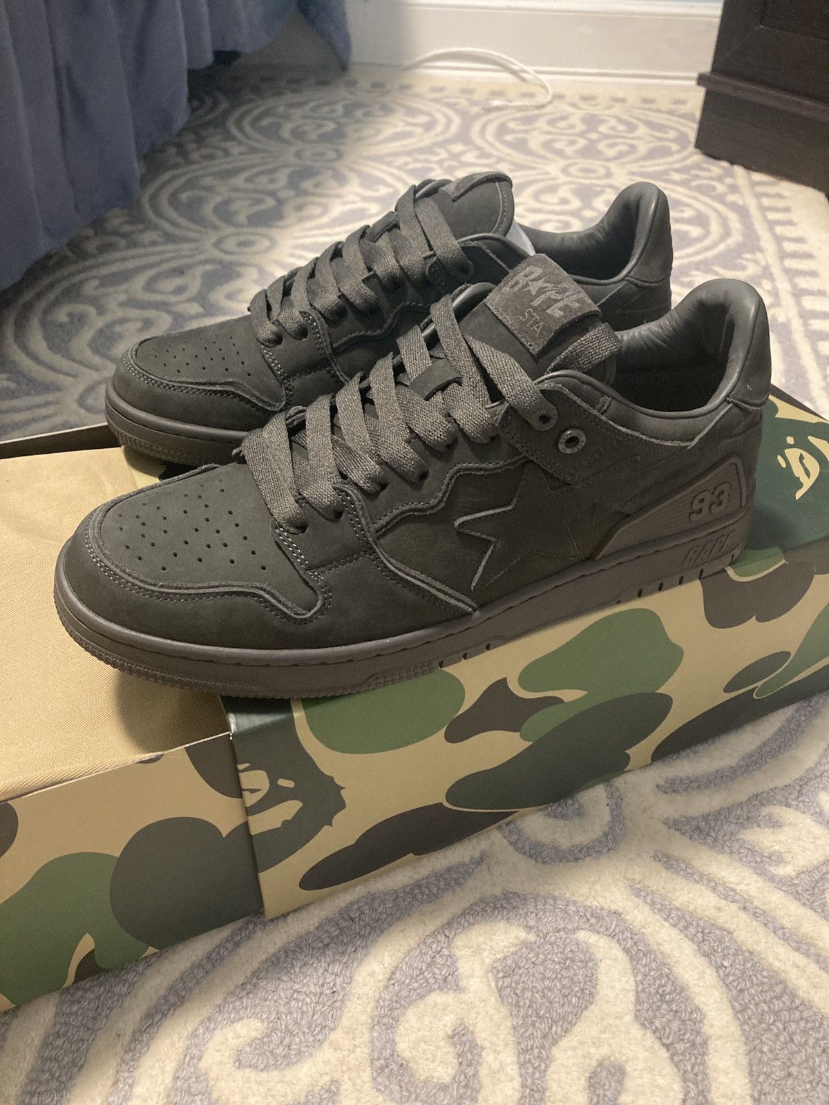 Bape COMPLEX-CON EXCLUSIVE Bape SK8STA - Dark Grey | Grailed