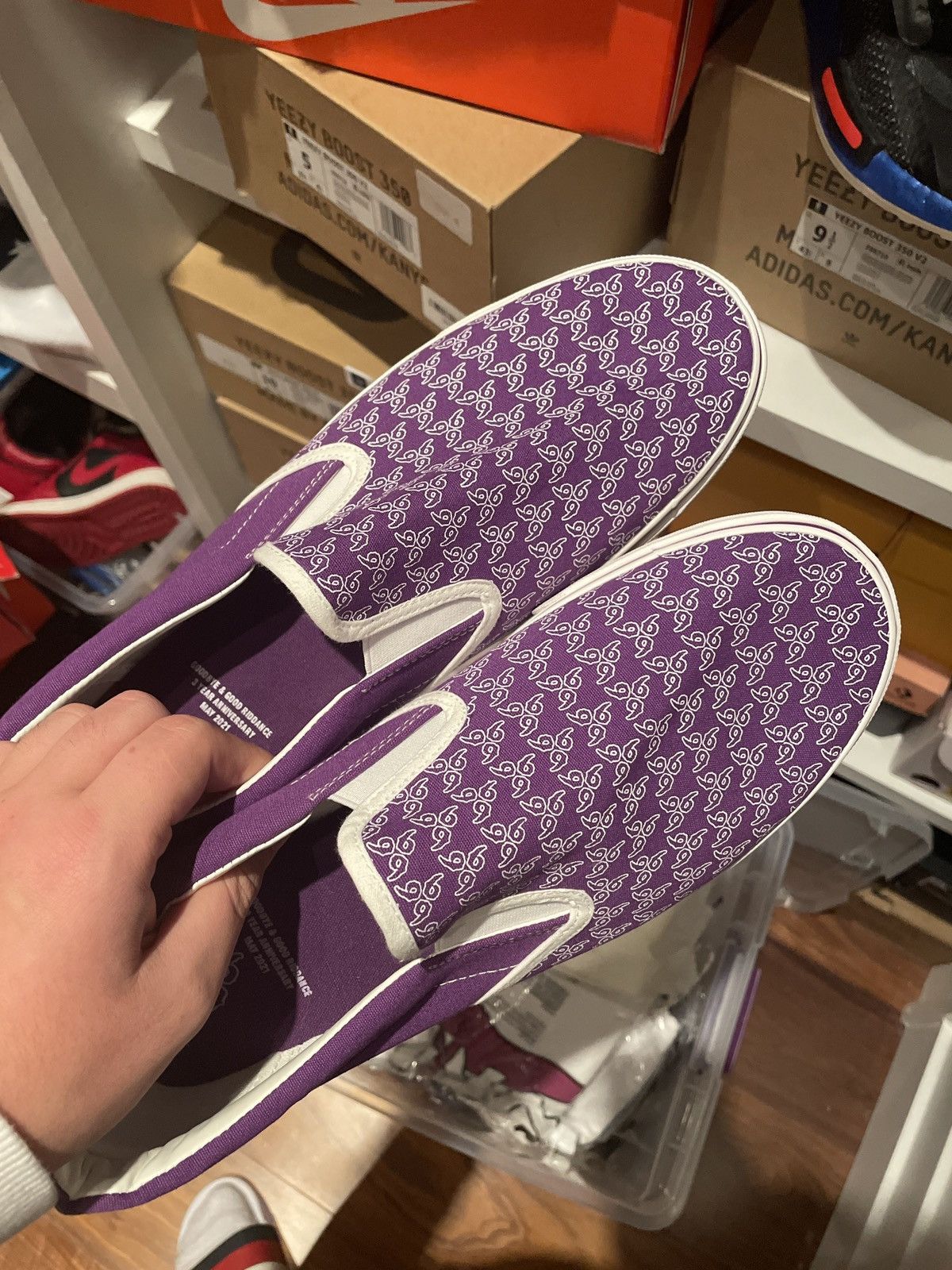Vans 999 vans purple juice wrld | Grailed