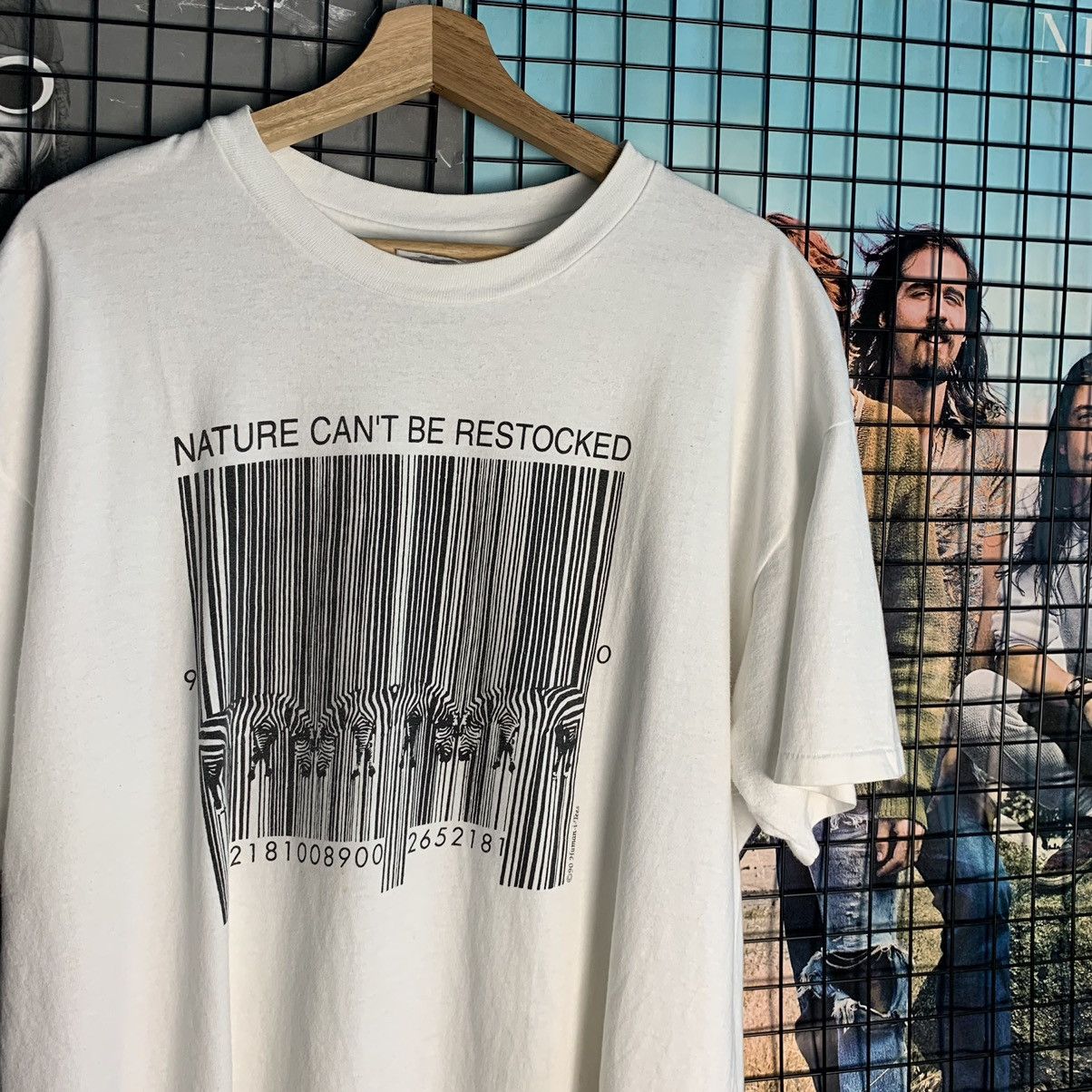 Hanes × Vintage RARE! Vintage Human I Tees Nature Cant Restocked 90s ...