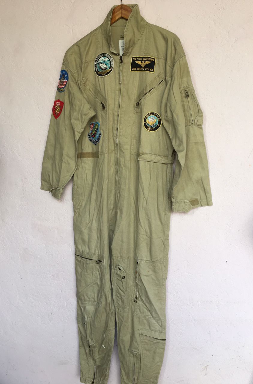 Military × Naval Clothing Factory 🇺🇸US NAVY FLIGHT OVERALLS JACKETS ...
