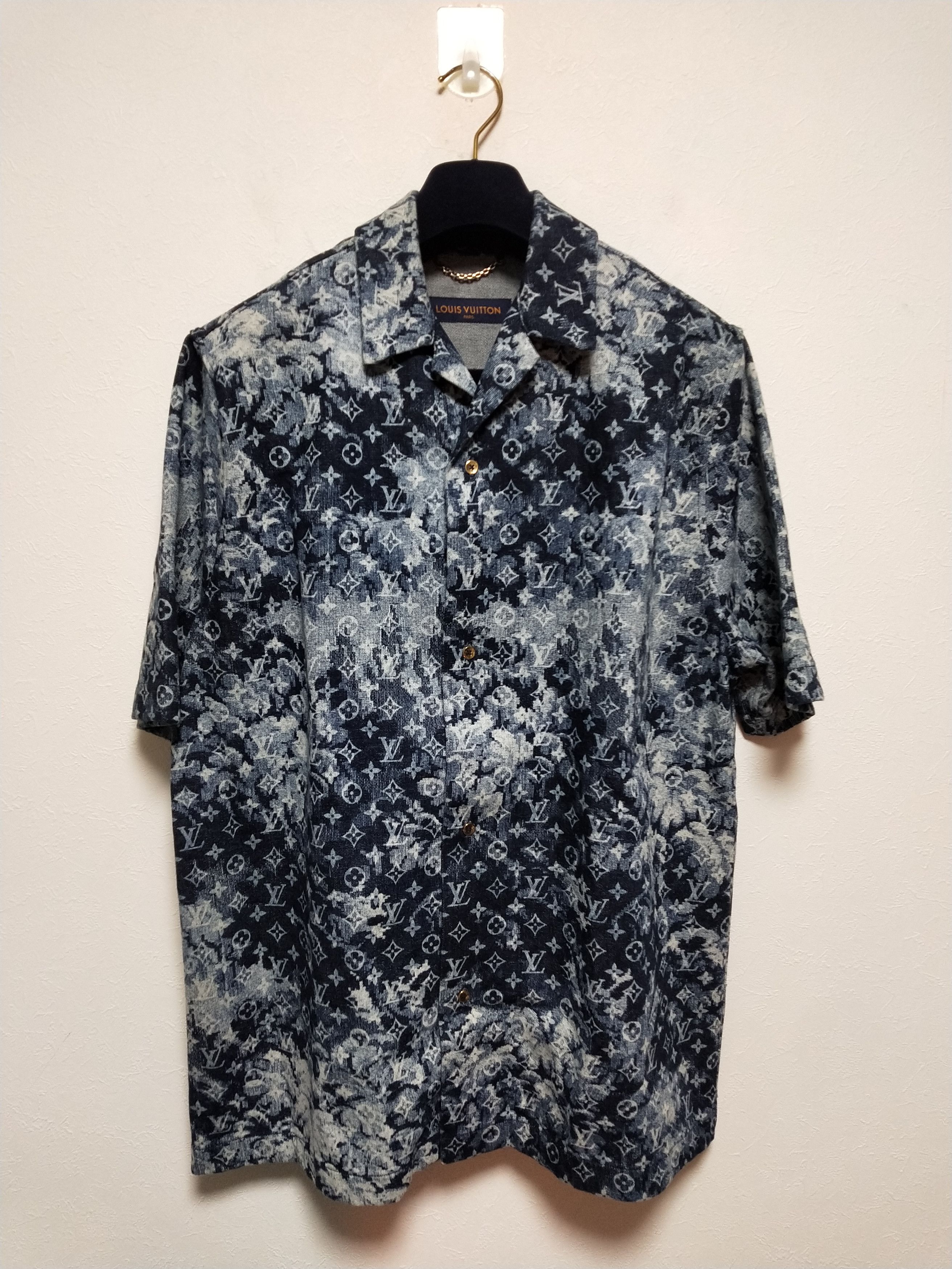 Louis Vuitton Tapestry Monogram Button Up Shirt | Grailed