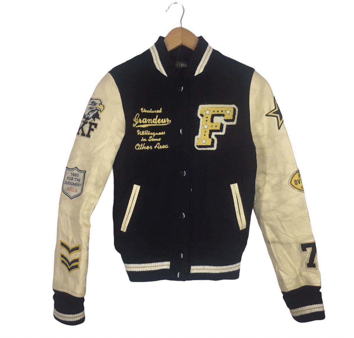Japanese Brand × Varsity Jacket × Vintage Vintage Vce Vence Varsity ...