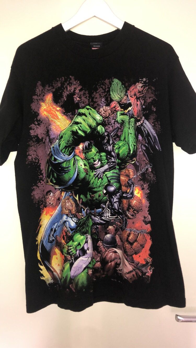 Mad Engine × Vintage Mad Engine x Marvel world war hulk | Grailed