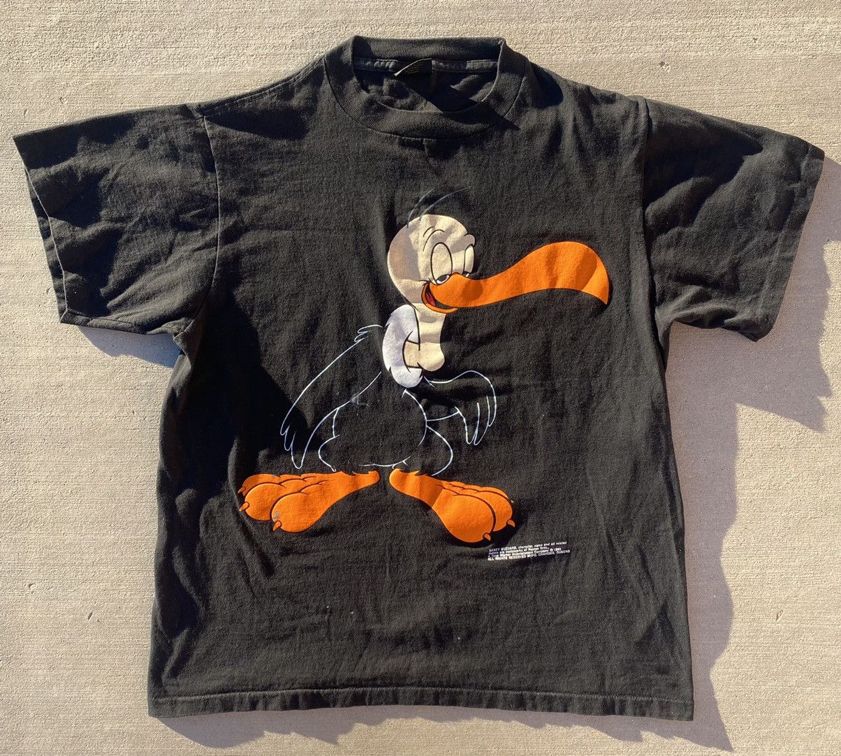 Vintage × Warner Bros 1992 Beaky Buzzard cartoon graphic T-shirt | Grailed