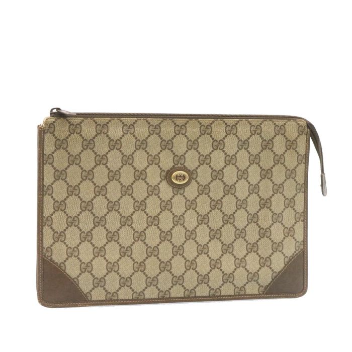 Gucci Monogram Pouch Bag | Grailed