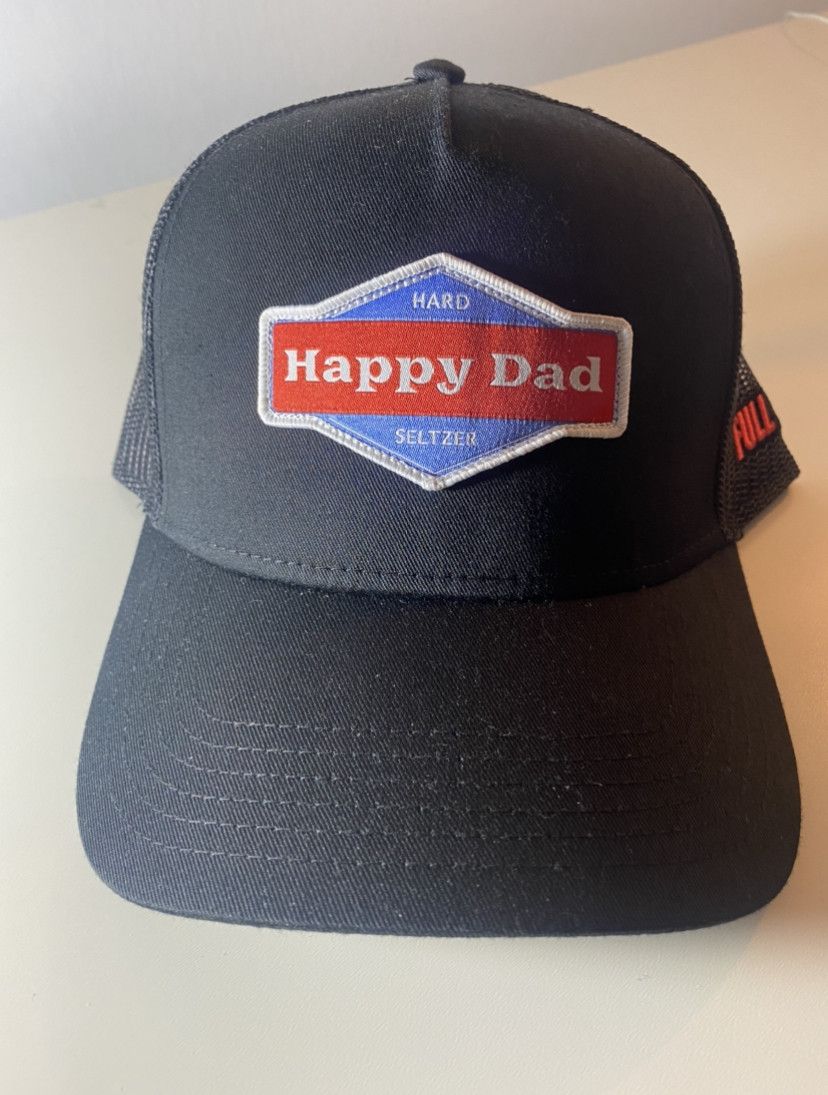 Full Send by Nelk Boys Happy Dad Hat - Black | Grailed