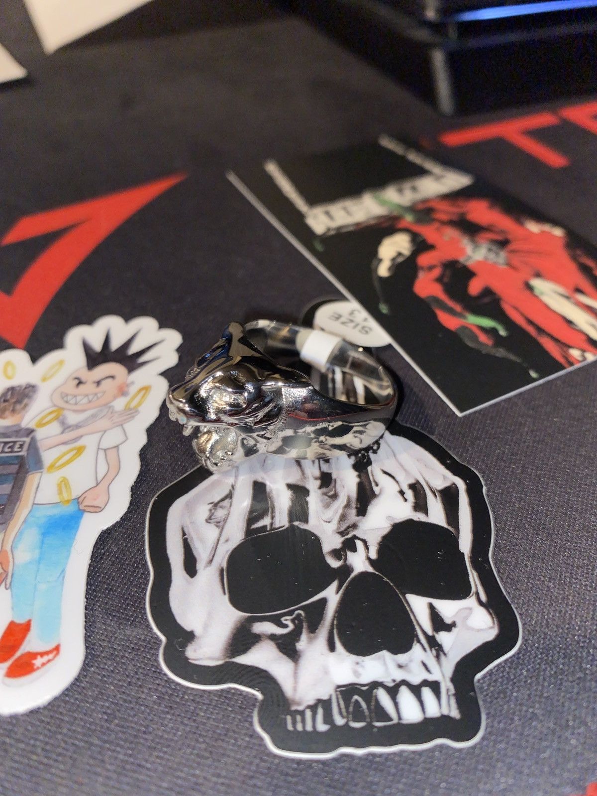 Streetwear Hard Jewelry hellcat ring | Grailed