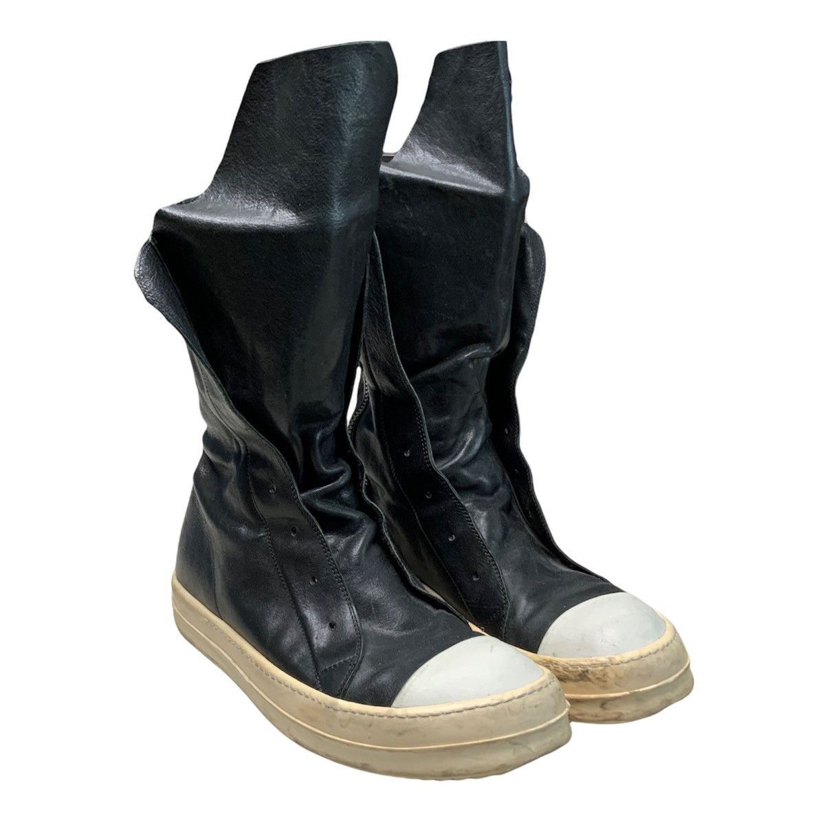 Rick Owens Rick Owens Laceless Ramone Boots🧛🏻 | Grailed