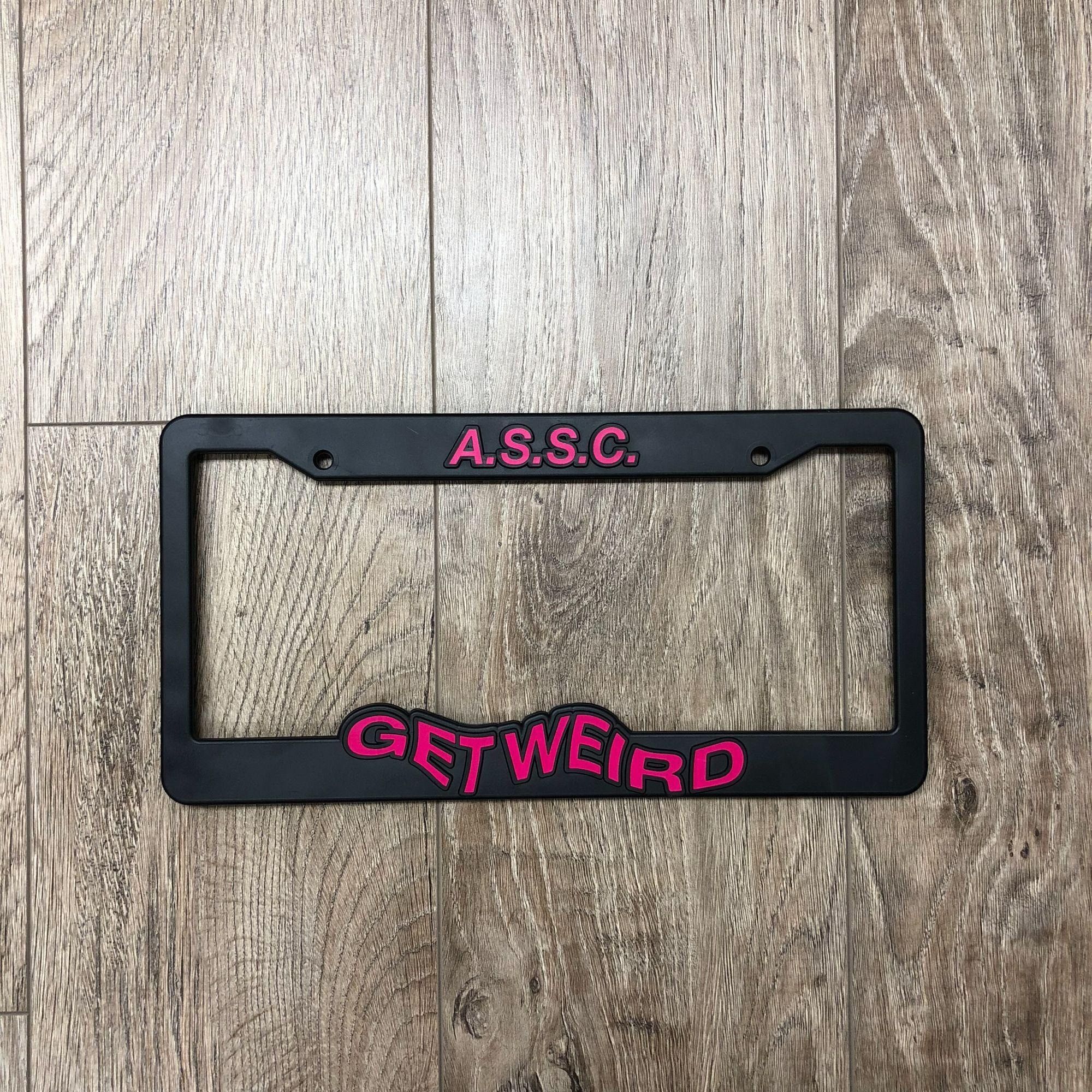 Anti Social Social Club DS anti social social club Licence Plate Frame ...