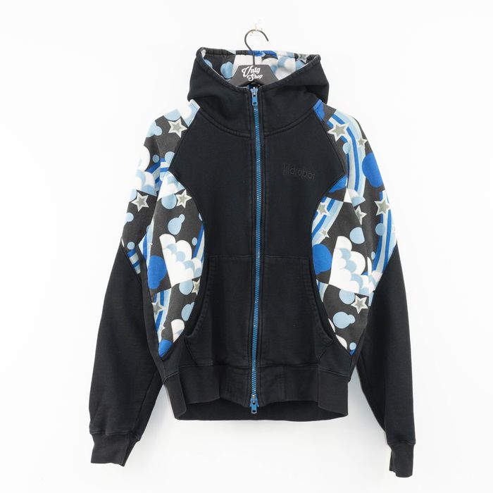 Vintage Kid Robot Limited Edition Zip Up Hoodie Sweatshirt | Grailed