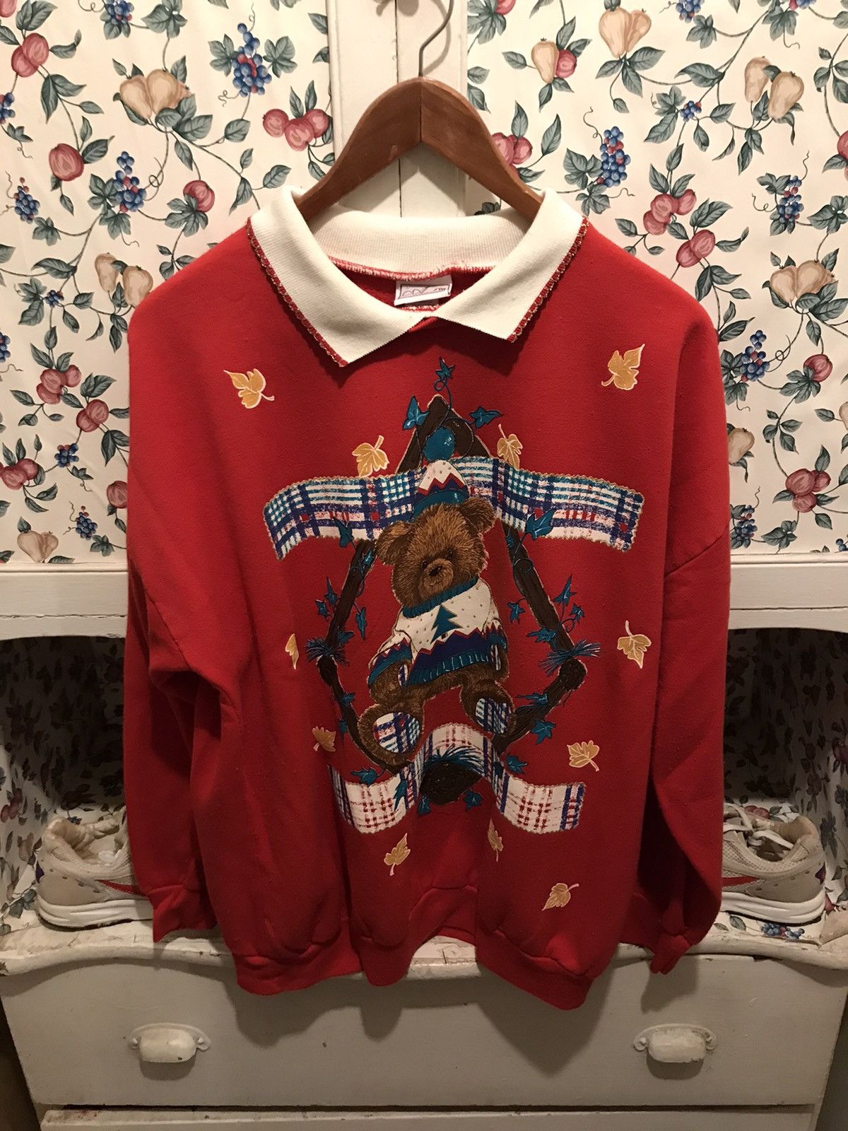 Vintage Vintage 90s Teddy Bear Crewneck | Grailed