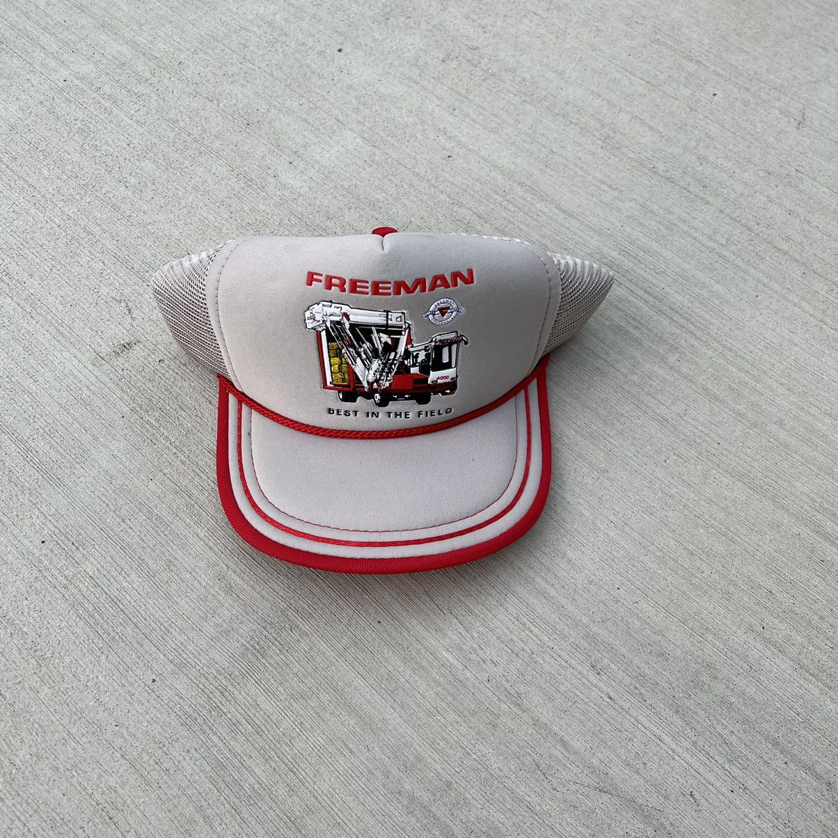 Vintage freeman trucker hat | Grailed