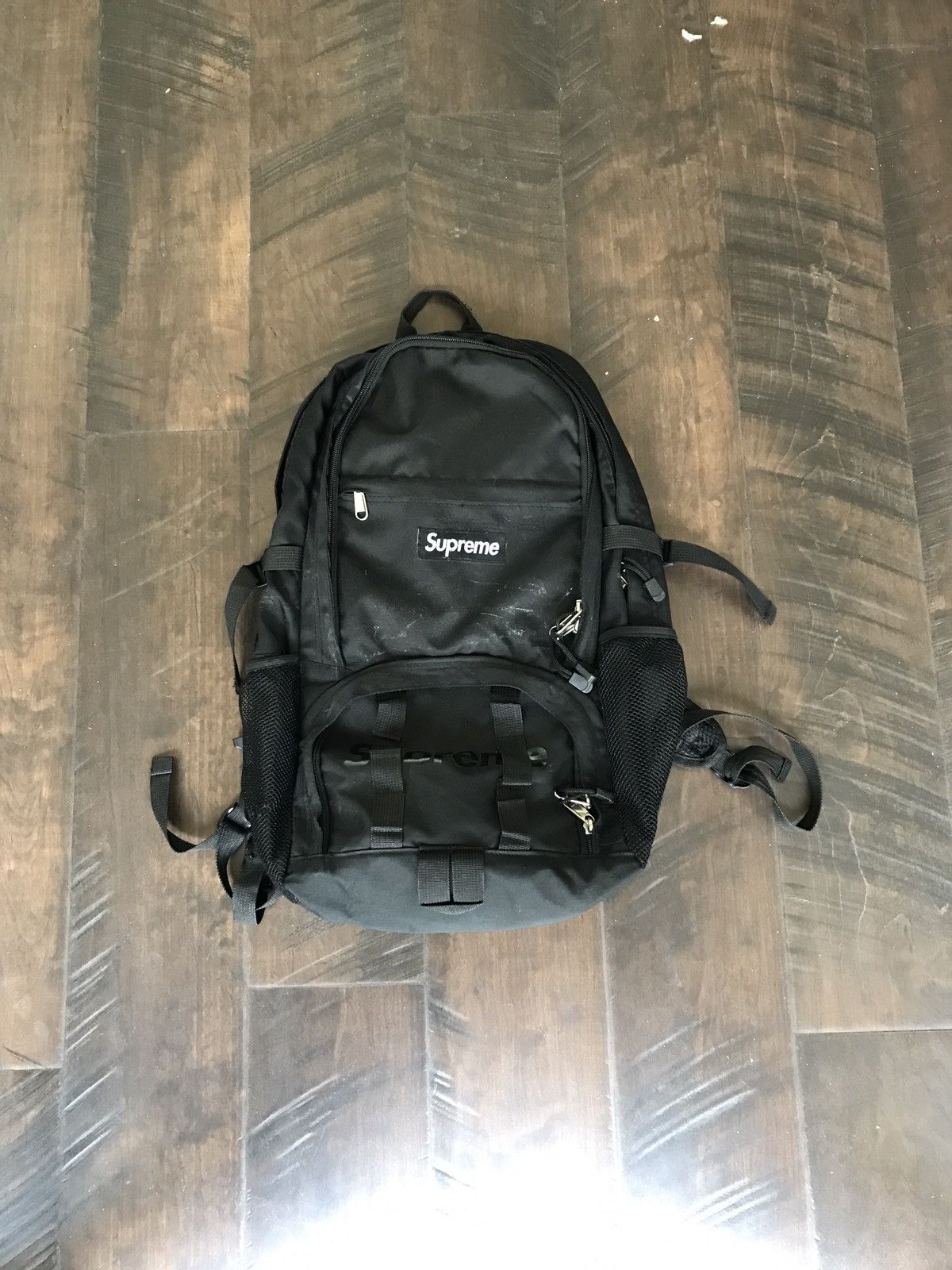 Supreme Black Supreme Back Pack | Grailed