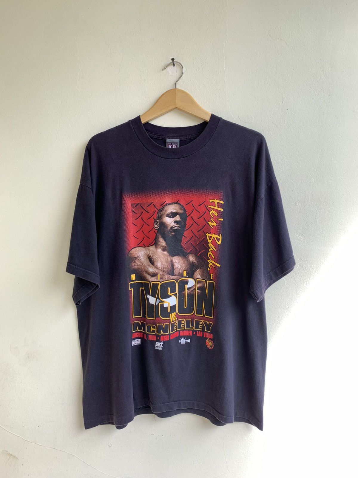 Mgm Grand × Other × Vintage RARE! Vintage mike tyson vs mcneeley mgm grand garden 1995 | Grailed
