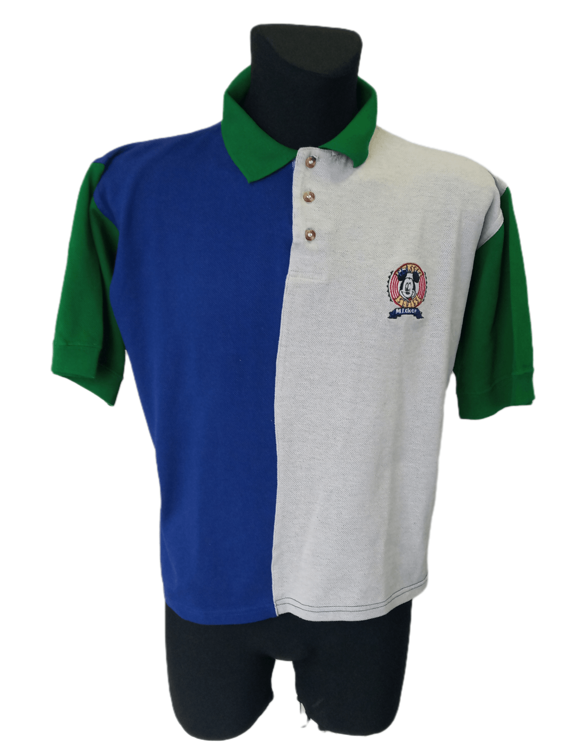 Disney × Mickey Mouse × Vintage Disney Mickey Mouse Official Merch Polo ...