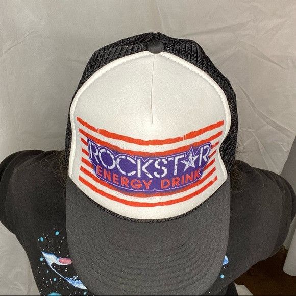 Rockstar Nissun Cap Rockstar Energy Drink Snap Back Trucker Hat | Grailed