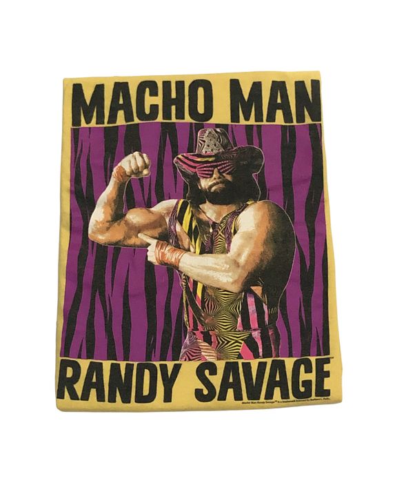 Vintage Vintage Macho Man Randy Savage Tshirt | Grailed
