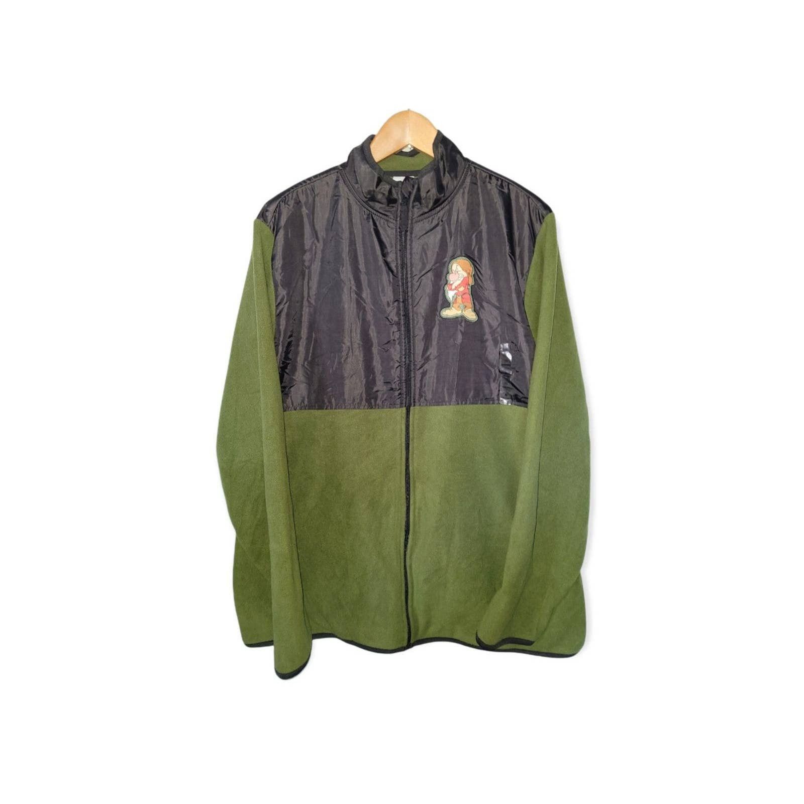 Disney Disney Park Exclusive "Grumpy" Fleece jacket XL | Grailed