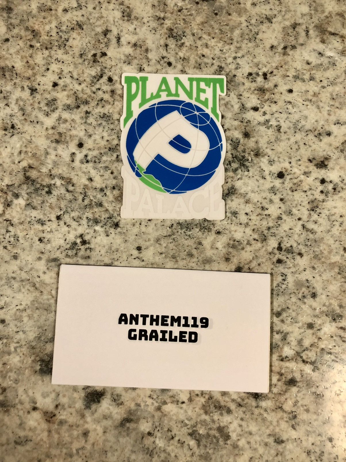 Palace Palace Planet Place Sticker | Grailed