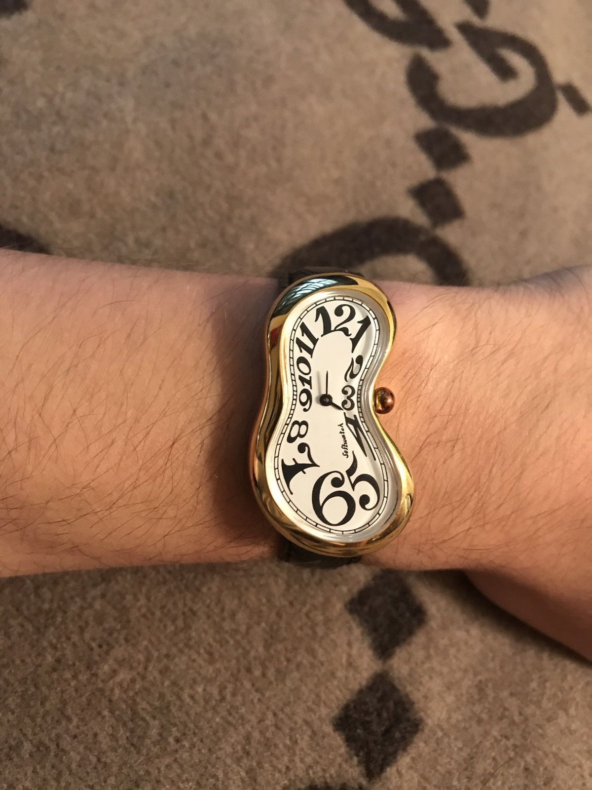 Vintage Salvador Dali Inspired Melted Watch | Grailed